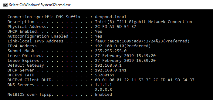 Using the Raspberry Pi as a DHCP server. – Simonpreston.net